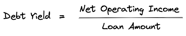 How to Calculate The Debt Yield Ratio - PropertyMetrics